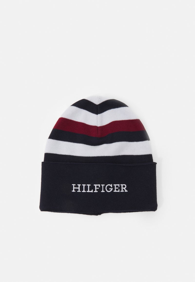 Tommy Hilfiger CORPORATE BEANIE UNISEX - Gorro - space blue/azul marino - Zalando.es