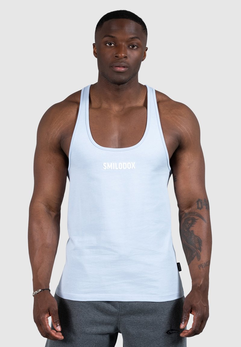 Smilodox STRINGER PAUL - Top - hellblau/lichtblauw - Zalando.be