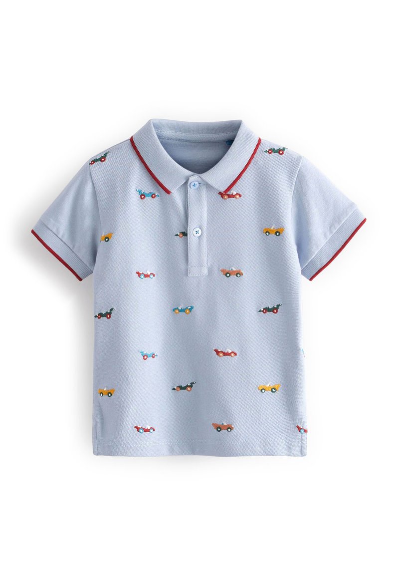 Next EMBROIDERED PIQUE JERSEY POLO SHIRT - Poloshirt - blue/blau ...