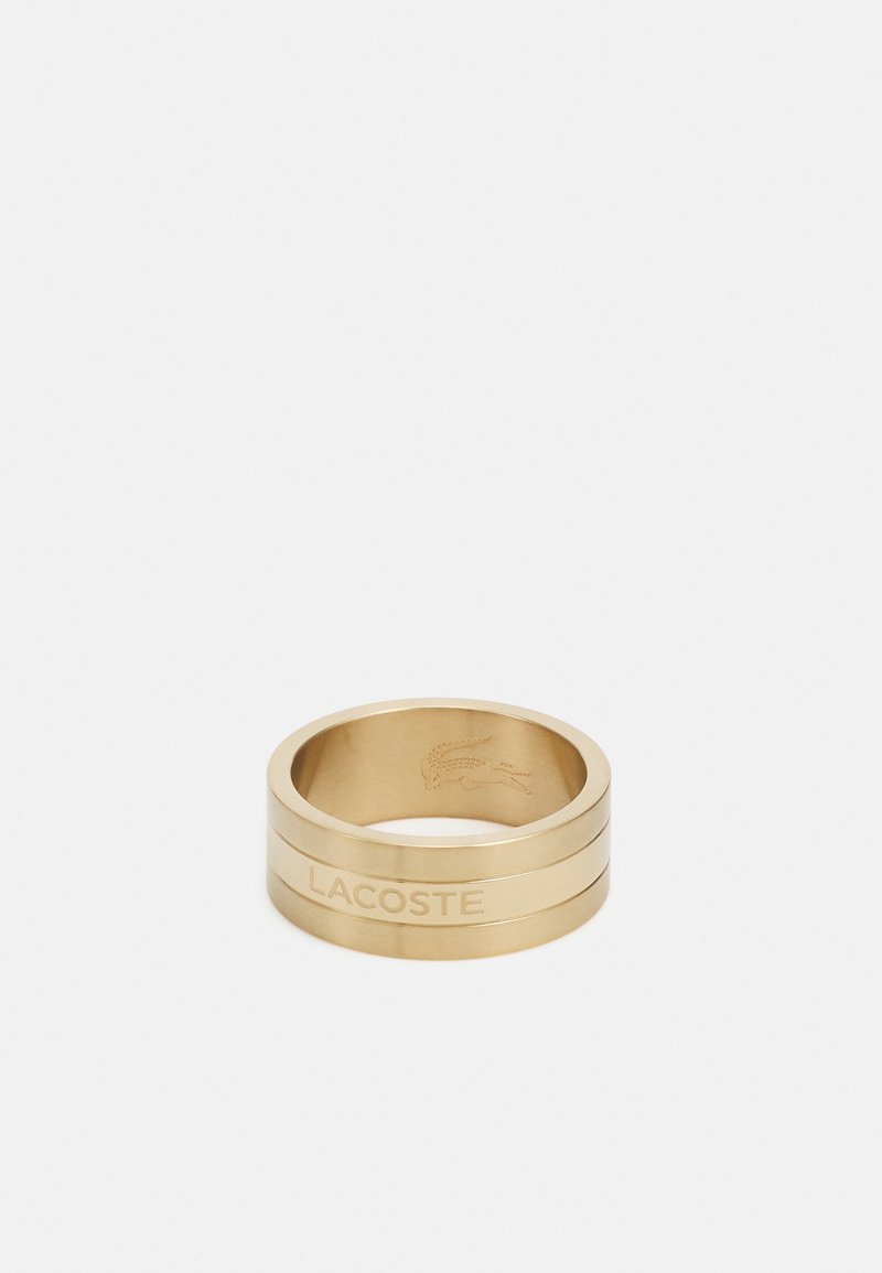 Lacoste ADVENTURER RING - Ring - gold-coloured/goldfarben - Zalando.de