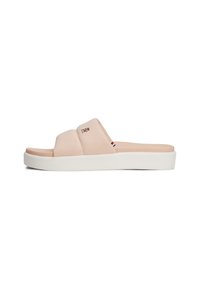 Tommy Hilfiger PLATFORM POOL SLIDE - Mules - pink bloom/rose clair ...