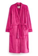 Next SUPERSOFT RIBBED DRESSING GOWN - Peignoir - pink/rose - ZALANDO.FR