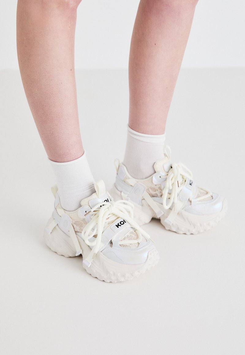 Koi Footwear FROZEN SHORES - Trainers - cream/white - Zalando.co.uk