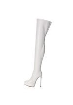 Giaro High heeled boots - weiß/white - Zalando