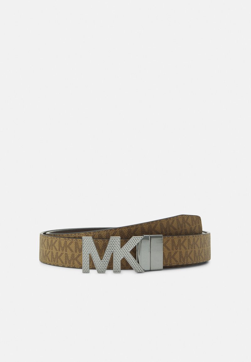 Michael Kors KNURLED BELT UNISEX - Belt - husk/camel - Zalando.ie