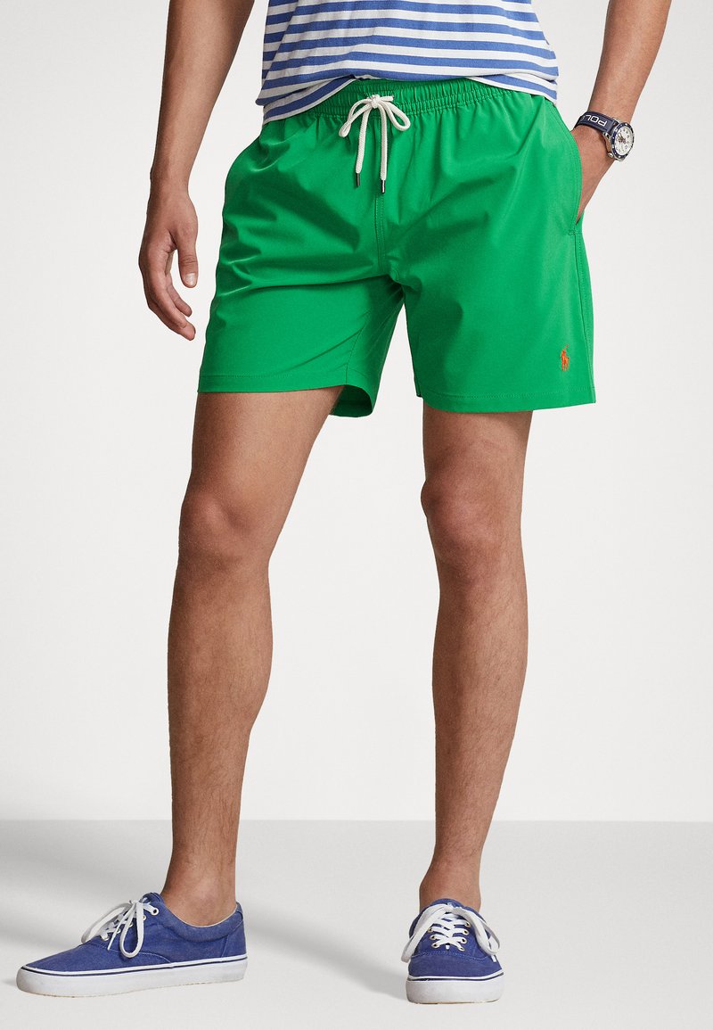 Polo Ralph Lauren TRAVELER SWIM - Badeshorts - preppy green/grøn ...