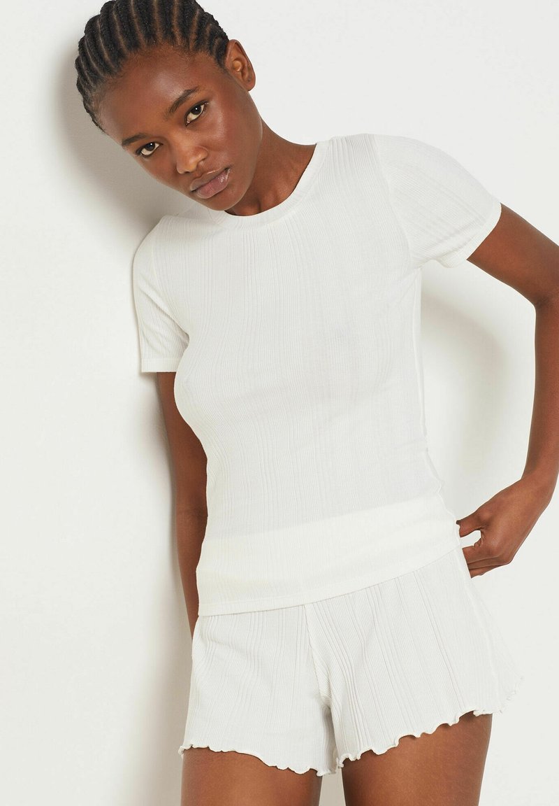 Etam COLY - Pyjama top - White/white - Zalando
