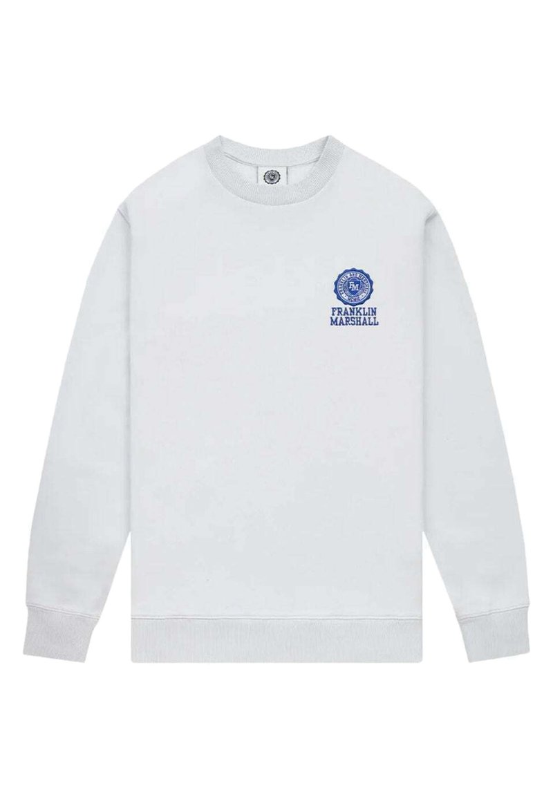 Franklin & Marshall CON RICAMO FELPALOGO CREST - Sweater - grigio/grijs - Zalando.nl