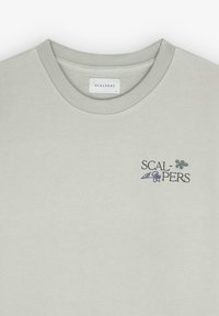 Scalpers PLANT EMBROIDERY - Sweater - light duck/lichtgroen - Zalando.nl