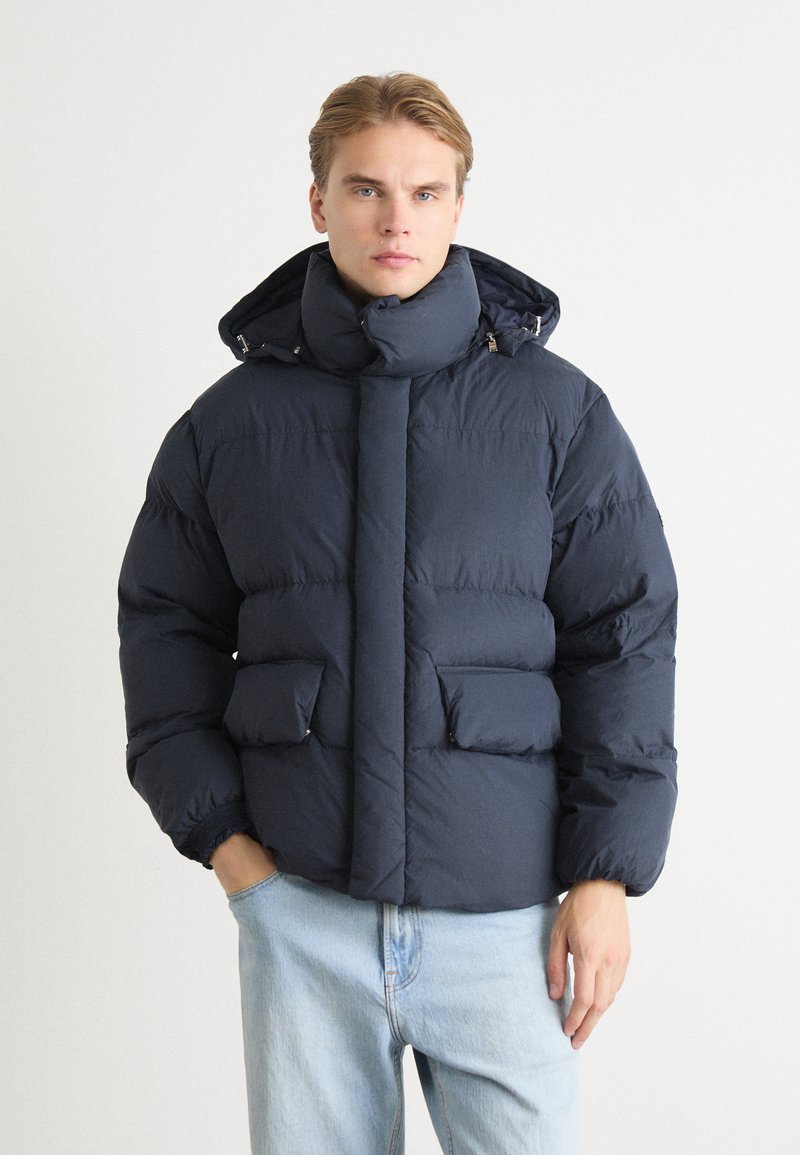 BOSS CELVIE - Vinterjacka - dark blue/mörkblå - Zalando.se