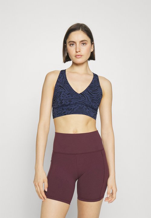Athleta WARRIOR LONGLINE TWIST BRA A-C - Brassières de sport à maintien ...
