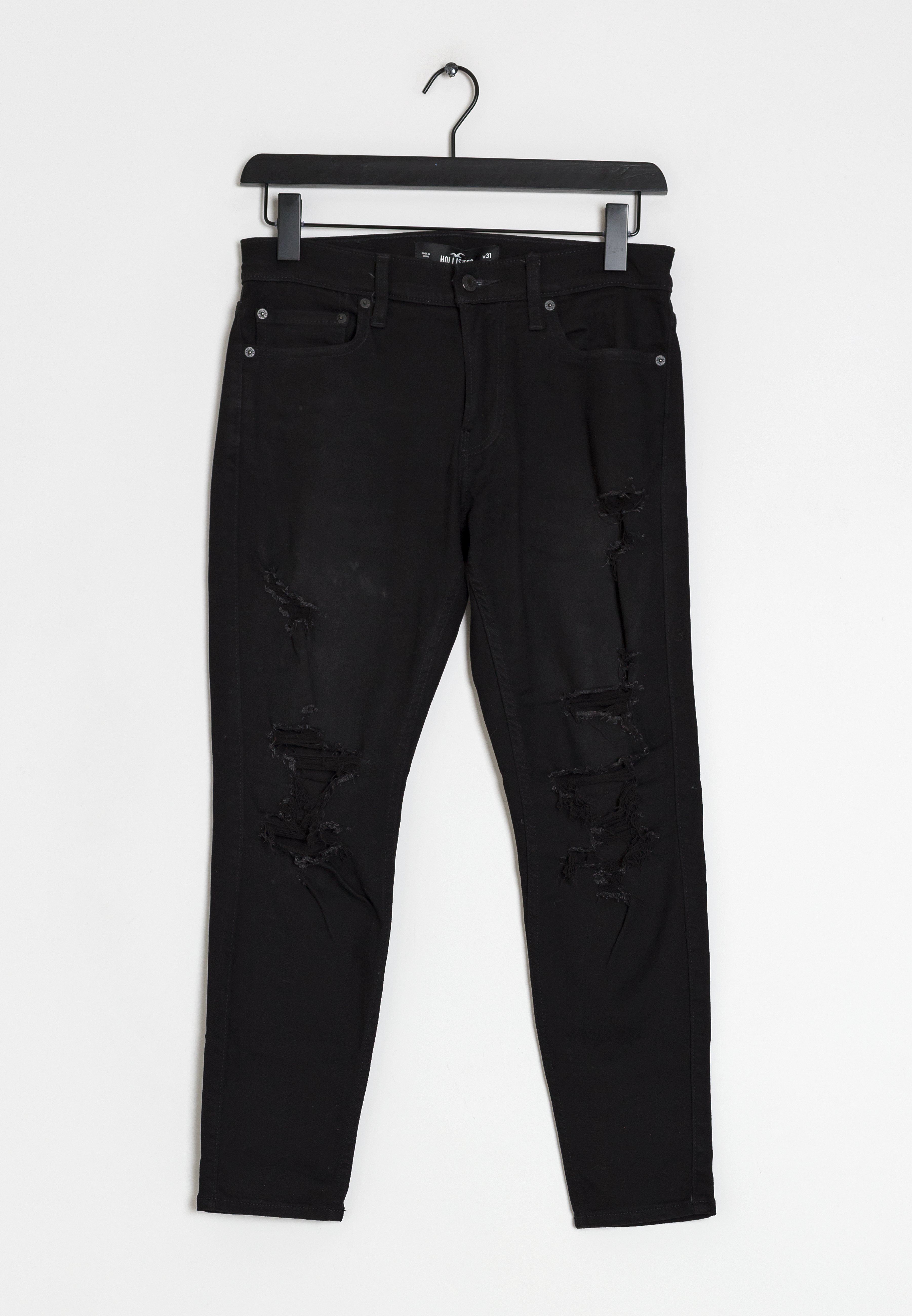 Hollister black trousers store