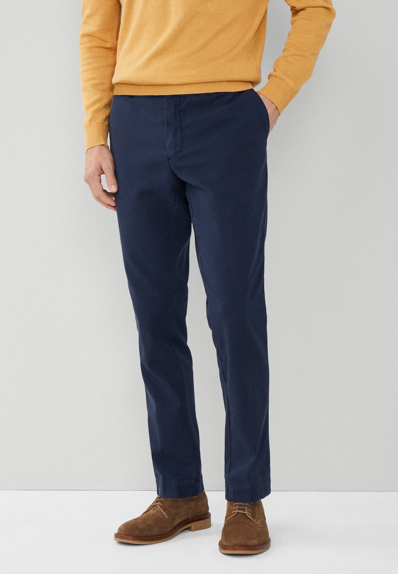 Hackett London GMD TEXTURE - Chinos - navy blazer/dark blue - Zalando.de