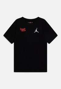 Jordan WAVY MOTION JUMPMAN UNISEX - Trükipildiga T-särk - black/must ...