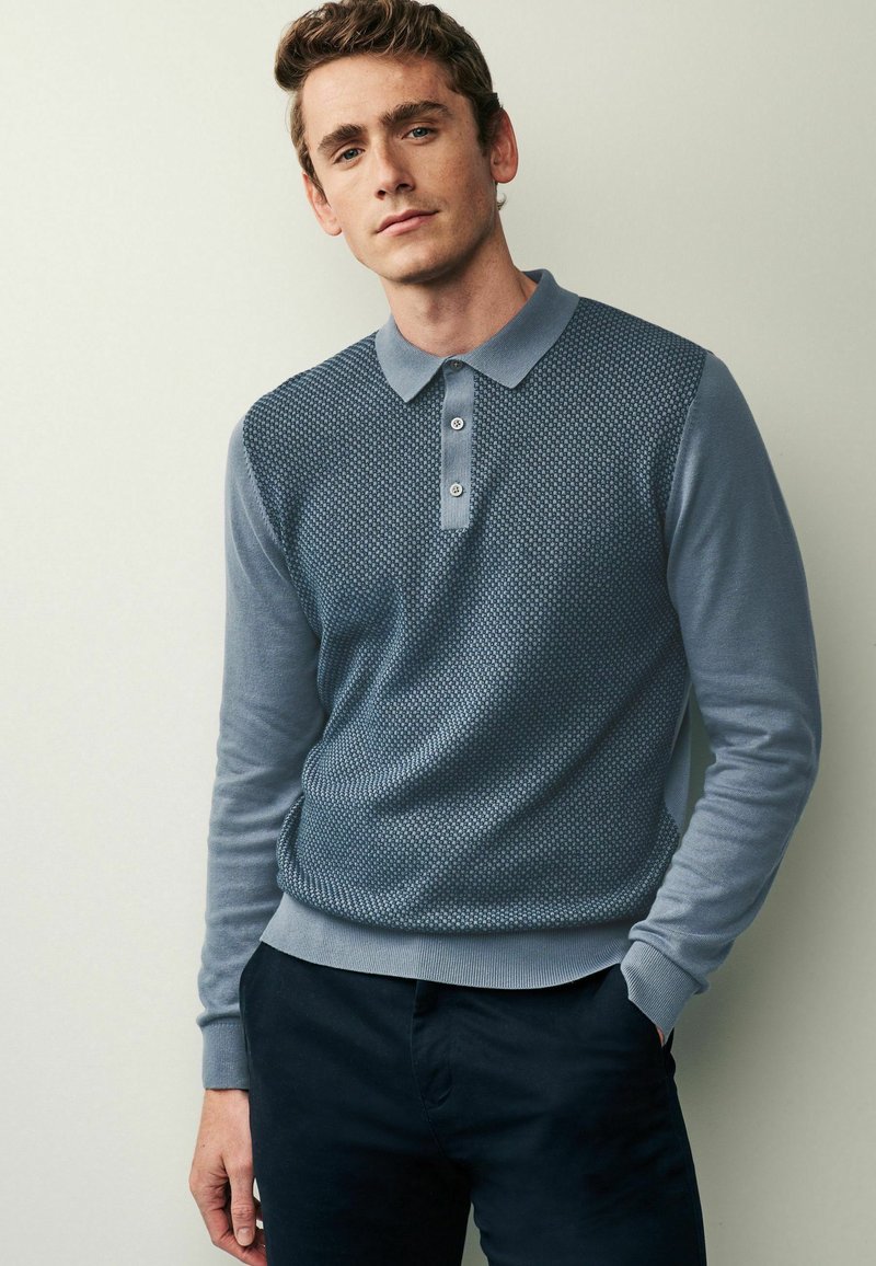 Next PATTERN - Poloshirts - blue/blå - Zalando.dk