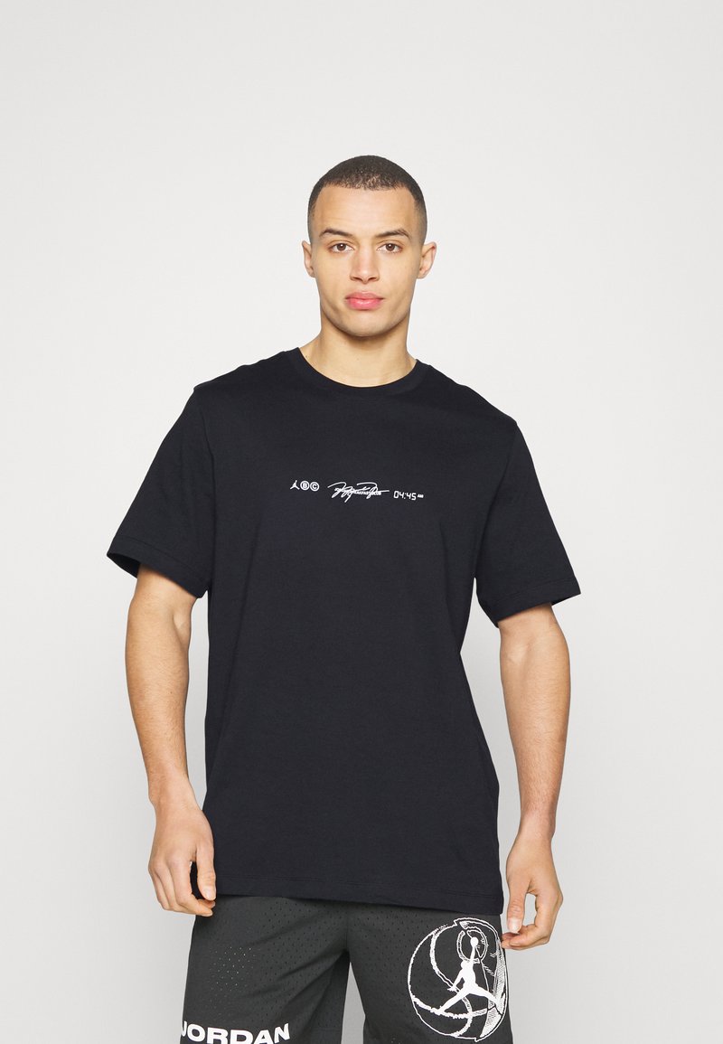 Jordan CREW - Triko s potiskem - black/černá - Zalando.cz