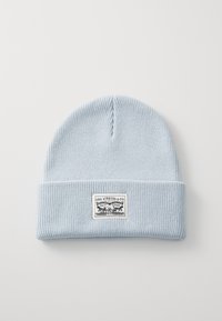 Levi's® BACKPATCH BEANIE UNISEX - Bonnet - light blue/bleu clair - ZALANDO.FR