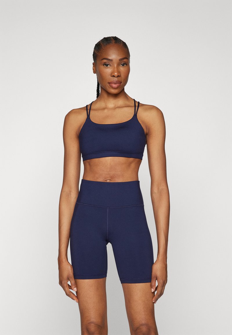 GAP POWER STRAPPY BACK BRA - Medium support sports bra - navy uniform ...