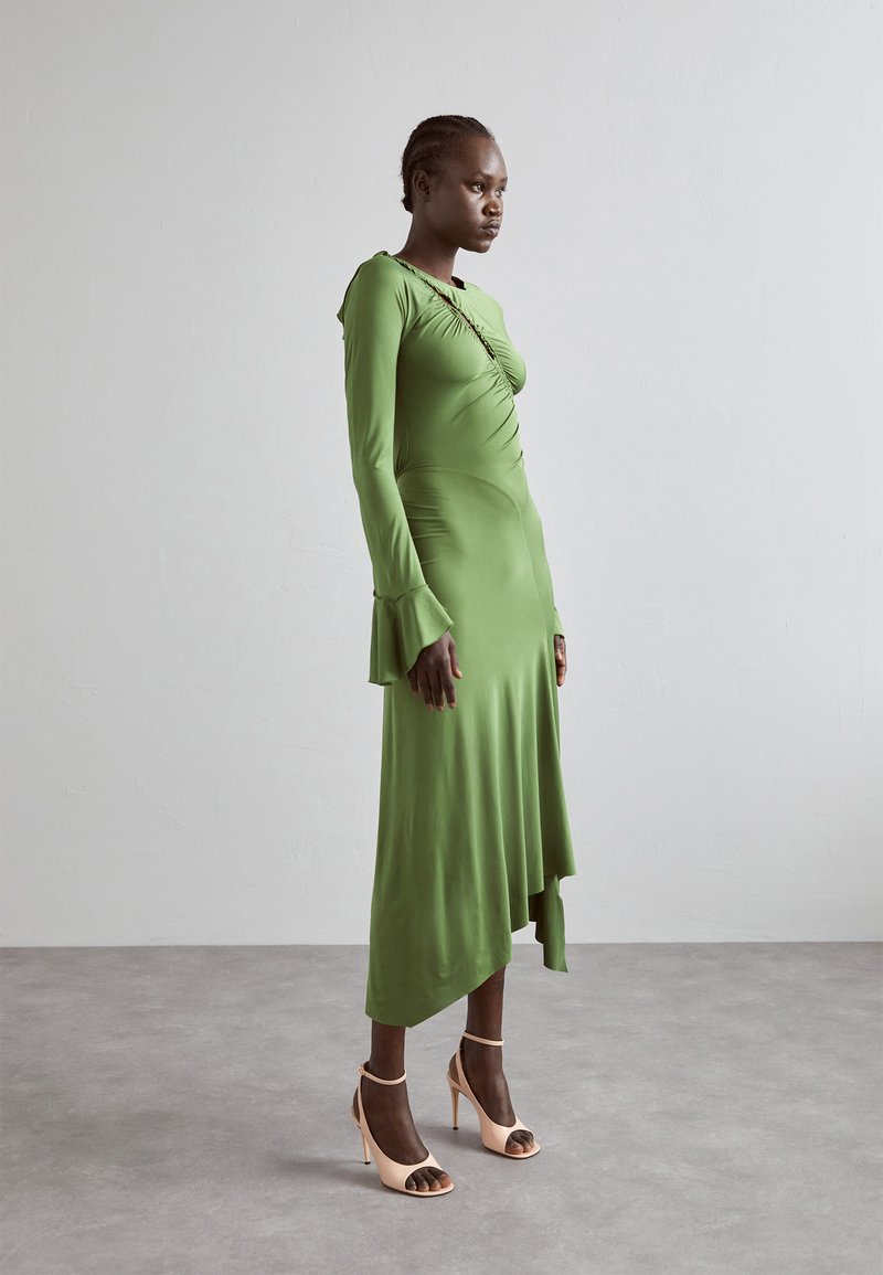 Victoria Beckham Asymmetric Slash Dress Cocktailkleid Festliches