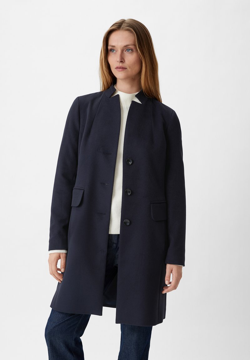 comma Cappotto corto - navy/blu scuro - Zalando.it
