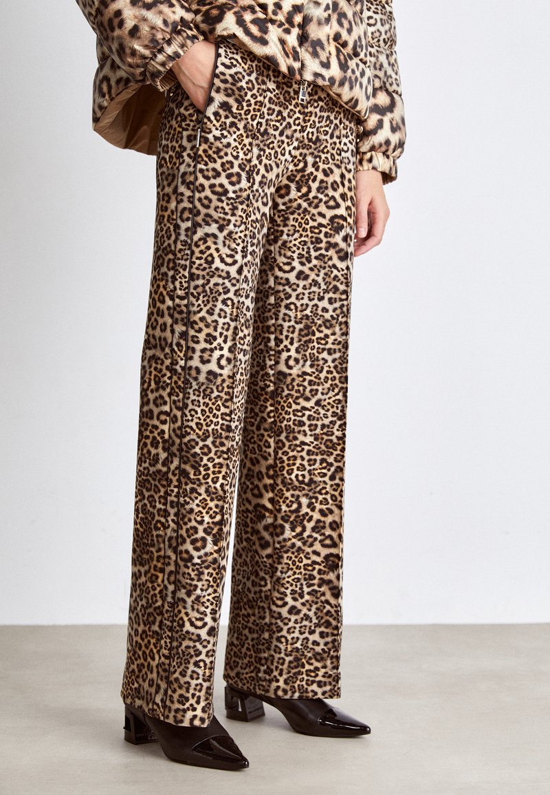 Marc Cain Pantalon Classique Granola Marron Zalando Fr