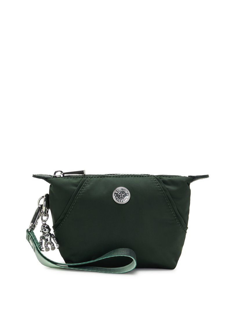 Kipling ART POUCH MINI X V TANG - Bolso de mano - vt dark emerald/azul ...