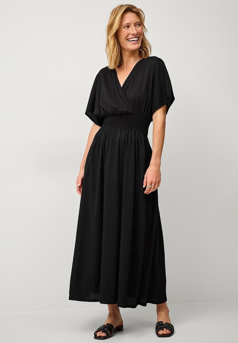 Ellos Collection Maxi dress - schwarz/black - Zalando