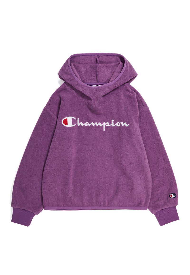 Champion CLASSIC BOXY HOODED LARGE LOGO AMERICAN - Sweatshirt - purple/violet - ZALANDO.FR
