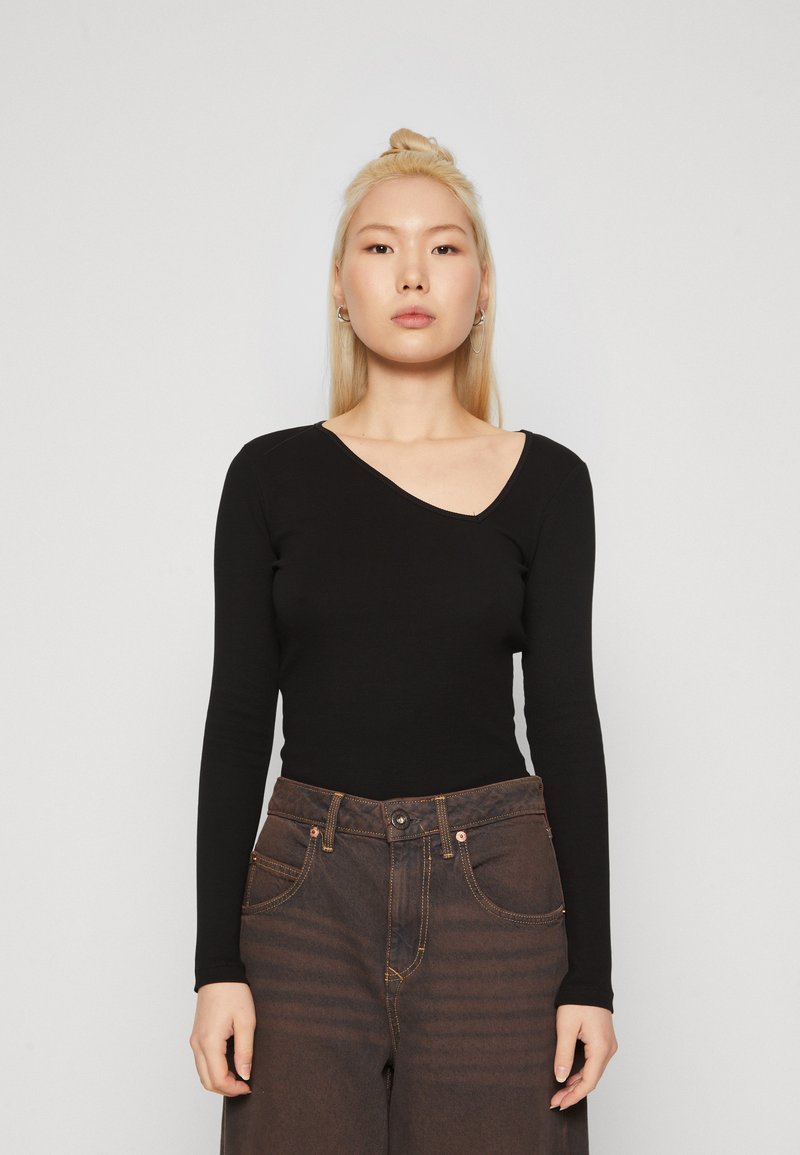 Envii SIDE TEE - Longsleeve - black/zwart - Zalando.nl