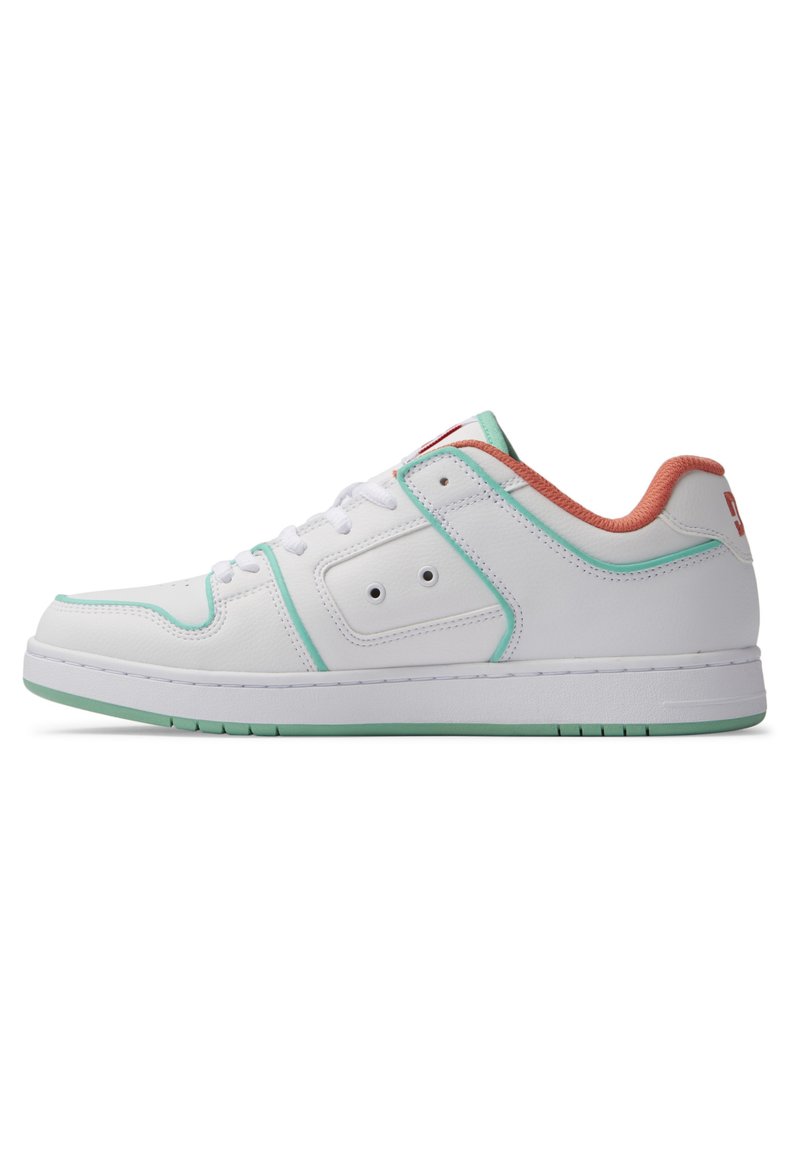 DC Shoes MANTECA 4 SE - Trainers - wgs white green sunlight/white ...