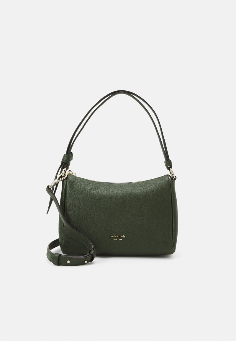 kate spade new york KNOTT MEDIUM SHOULDER BAG - Handtas - tree/groen ...
