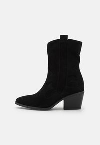 Gabor Comfort Cowboy/biker ankle boot - black - Zalando.co.uk