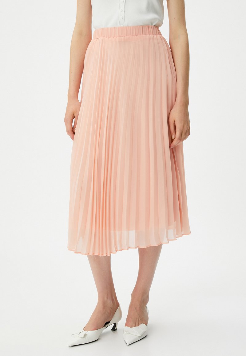 Koton MIDI - A-lijn rok - pink/donkerroze - Zalando.nl