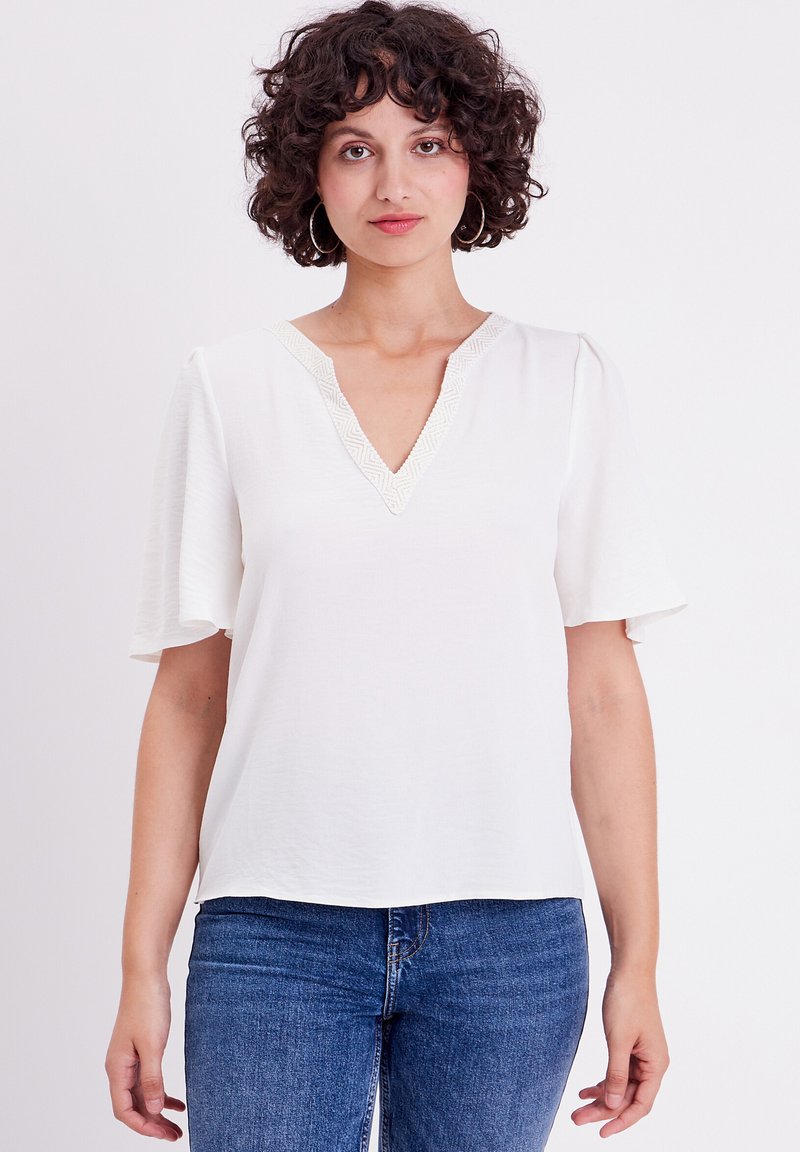 Cache Cache Blusa - ecru/crema - Zalando.es