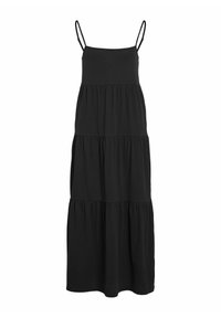 VILA VILAYER STRAP MIDI DRESS - Jerseyklänning - black/svart - Zalando.se