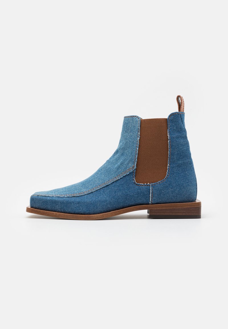 Ahluwalia TABALI BOOT UNISEX - Botine clasice - blue/denim albastru ...