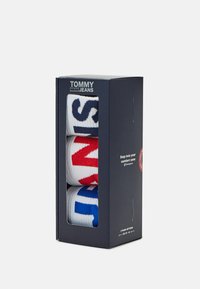 Tommy Jeans SOCK GIFTBOX 3PACK - Strumpor - white combo/vit - Zalando.se