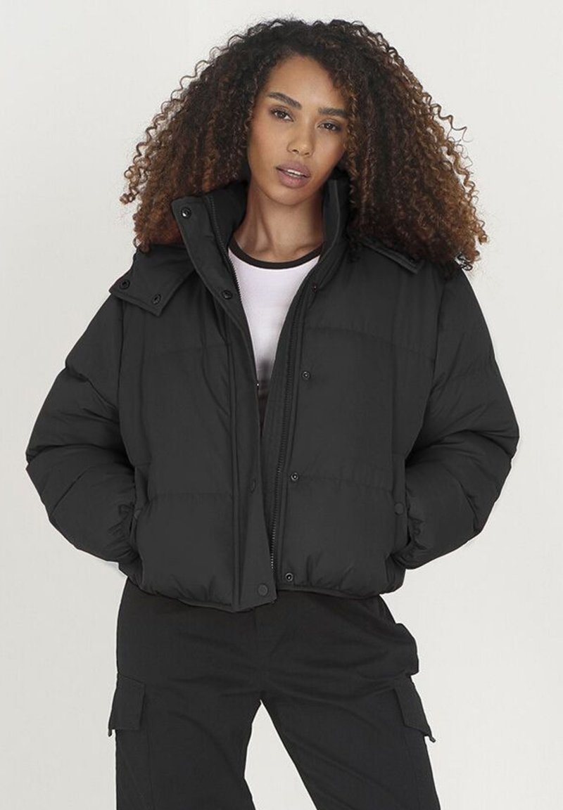 Brave Soul MODISCHE BUNNY - Winter jacket - schwarz/black - Zalando.de