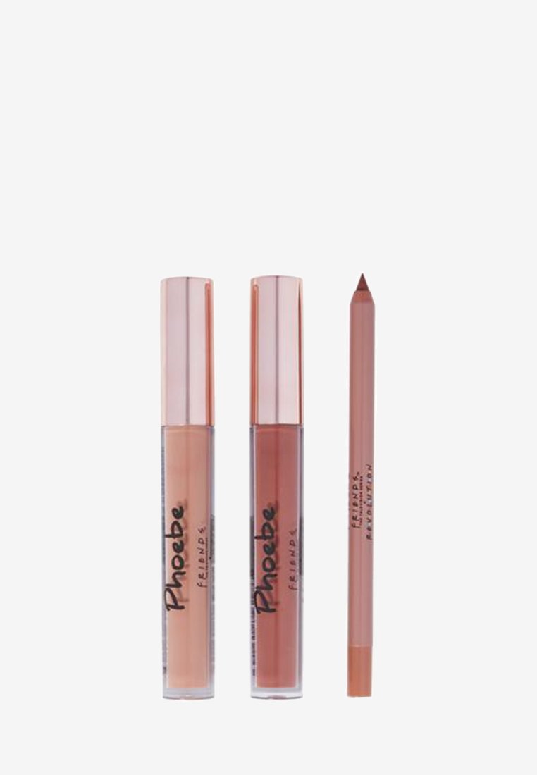 Makeup Revolution Revolution X Friends Pheobe Lip Kit Make Up Set Pale Nudenude Zalandoat