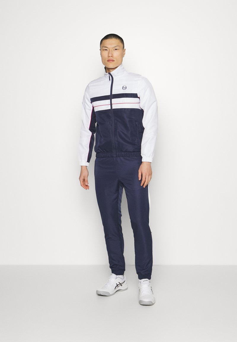 Sergio Tacchini ZELMA TRACKSUIT - Trainingspak - navy/white/adrenaline ...