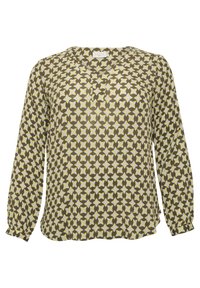 Kaffe Curve MARCA AMI - Blus - green graphic print/grön - Zalando.se