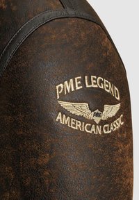 PME Legend CEPTOR - Chaqueta de cuero - d brown/marrón oscuro - Zalando.es