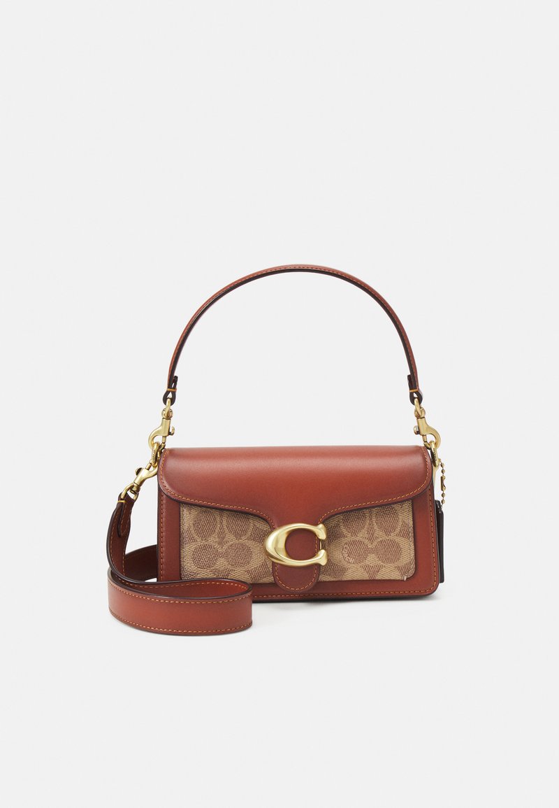 Coach SIGNATURE TABBY SHOULDER BAG 20 - Handväska - tan rust/brun ...
