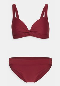 LASCANA BIKINI SET - Bikinier - rustred/rød - Zalando.dk