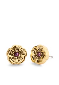 COACH SIGNATURE TEA ROSE BOXED SET - Øreringe - gold-coloured ...