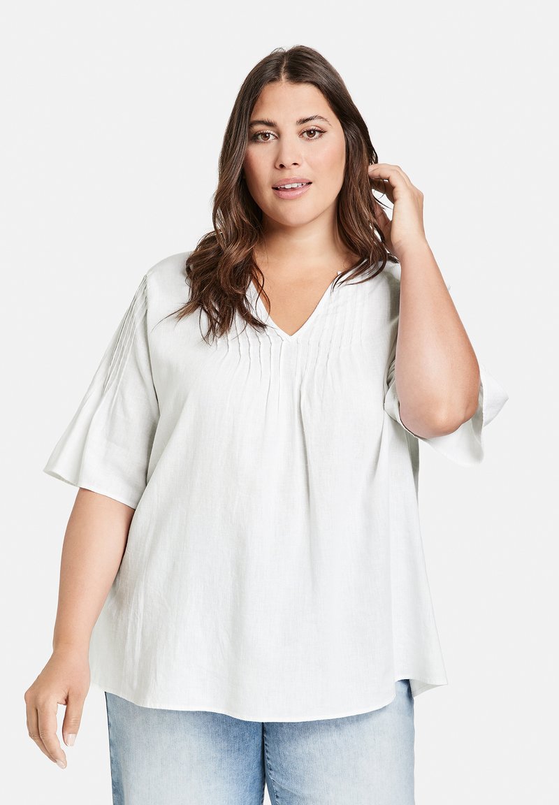 Samoon Bluse - white/weiß - Zalando.at