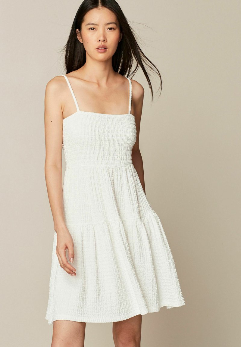 Next TEXTURED TIERED SLEEVELESS SUMMER MINI - REGULAR FIT - Robe de ...