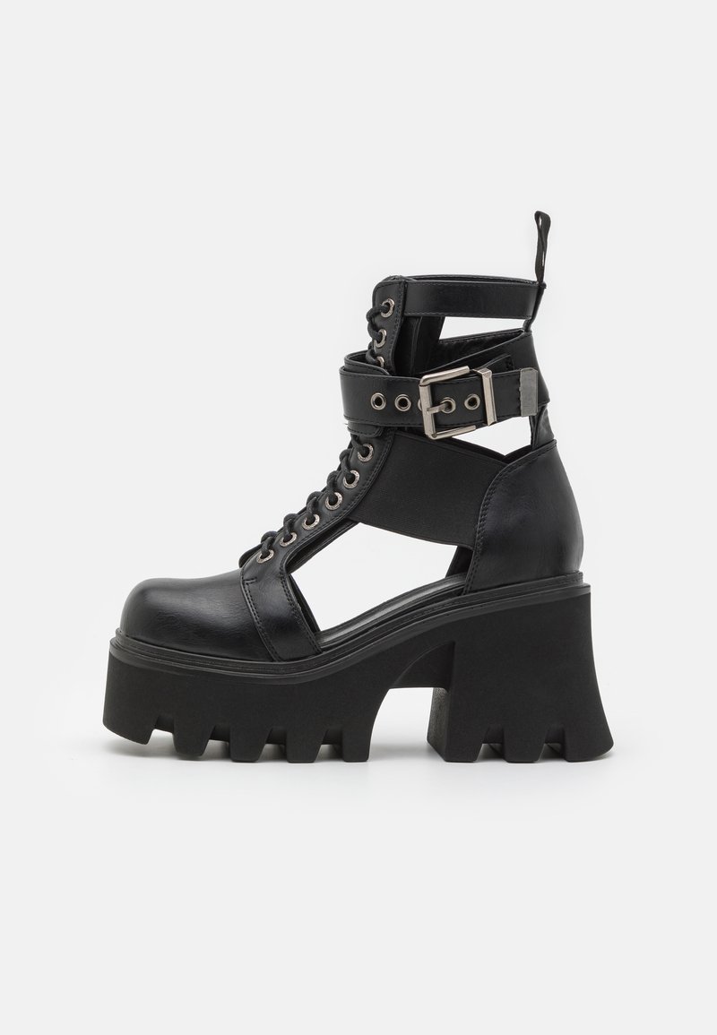 LAMODA BUSY - Snörstövletter - black/svart - Zalando.se