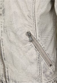 H.I.S SAIMINA - Lederjacke - stone/grau - Zalando.at