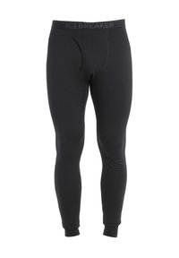 icebreaker MERINO 200 MID WEIGHT OASIS WITH FLY - Base layer - black ...
